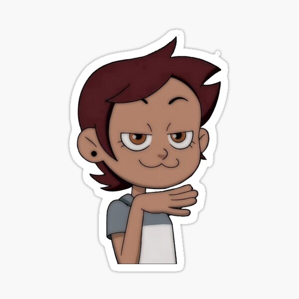 "Smug Luz " Sticker for Sale by FandomBank | Redbubble