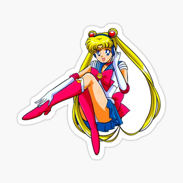 "Sailor moon " Sticker by Piece-Art | Redbubble