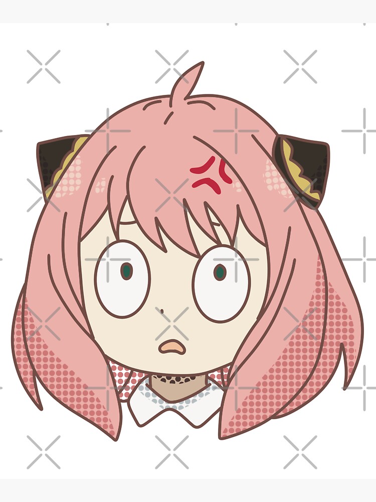 "Cute Anya Forger's annoyed face sees Damian Desmond's behavior from ...