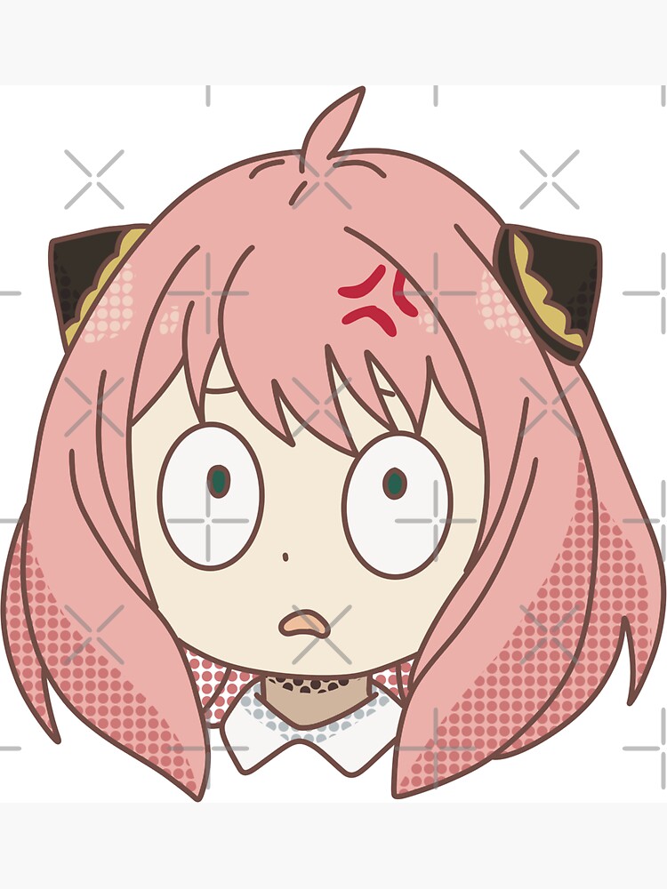 "Cute Anya Forger's annoyed face sees Damian Desmond's behavior from ...