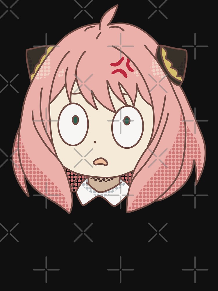 "Cute Anya Forger's annoyed face sees Damian Desmond's behavior from ...