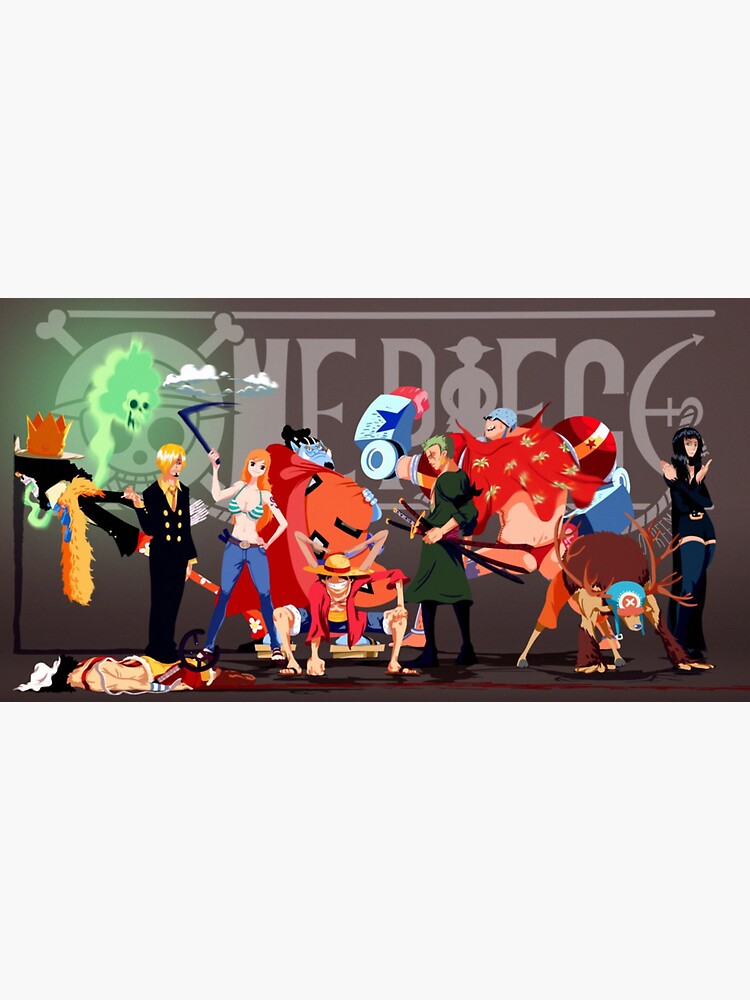 "mugiwara" Sticker for Sale by venomDes | Redbubble