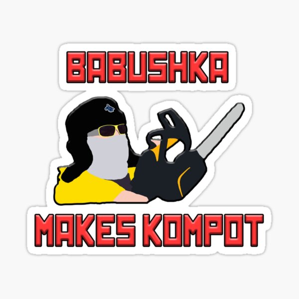 "UNIQUE - Life of Boris Babushka " Sticker for Sale by SmuMakes | Redbubble