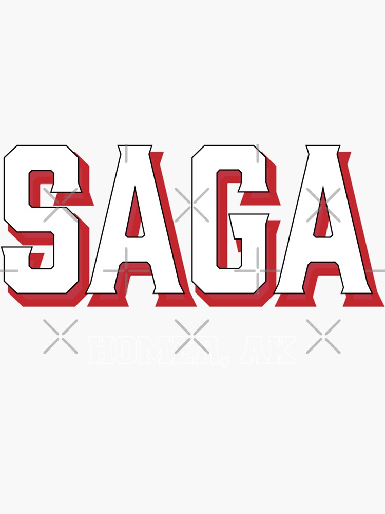 "FV SAGA" Sticker by KODIAB | Redbubble