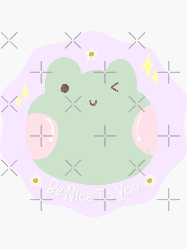 "Cute Frog, Affirmation, Be Nice To You, Danish Pastel, Pastel ...
