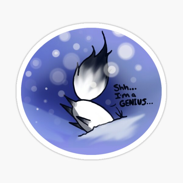 "Totally A Genius" Sticker for Sale by ShillohDraws | Redbubble