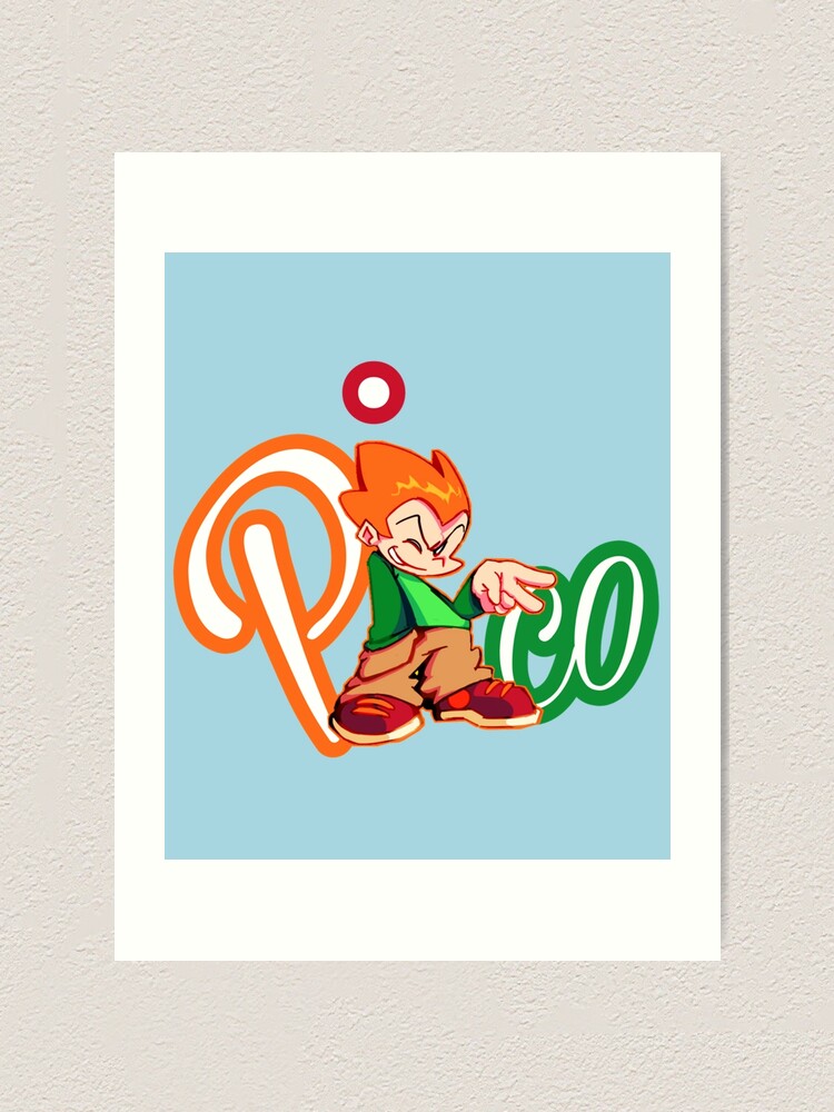 "Fnf pico Friday Night Funkin " Art Print for Sale by TurcotteSSD ...