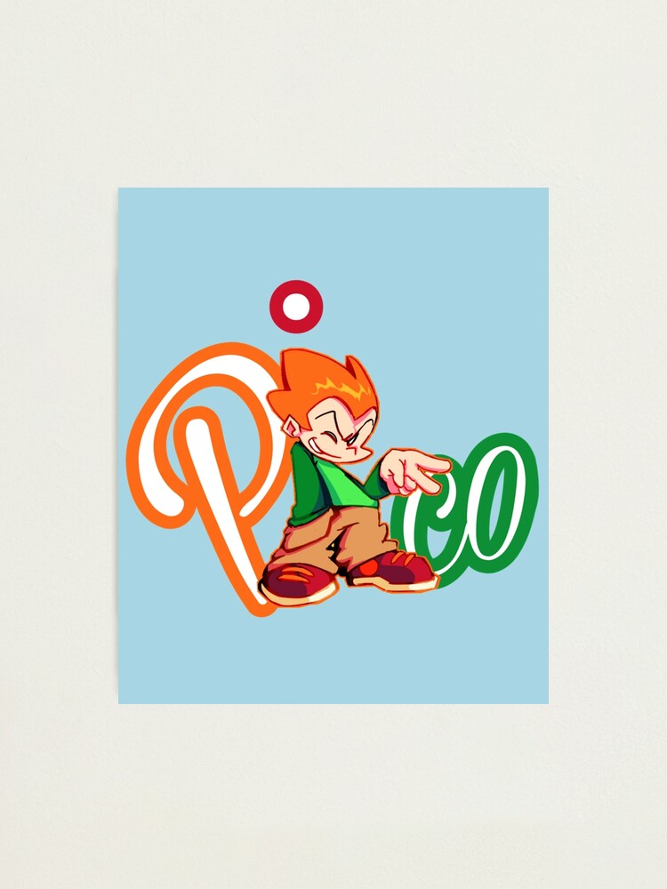 "Fnf pico Friday Night Funkin " Photographic Print for Sale by ...