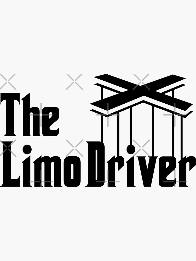 "The Limo Driver" Sticker by Garaga | Redbubble