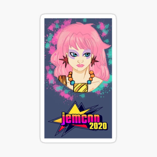 "Digi Jem For JemCon 2020 Souvenir Art Classic" Sticker for Sale by ...
