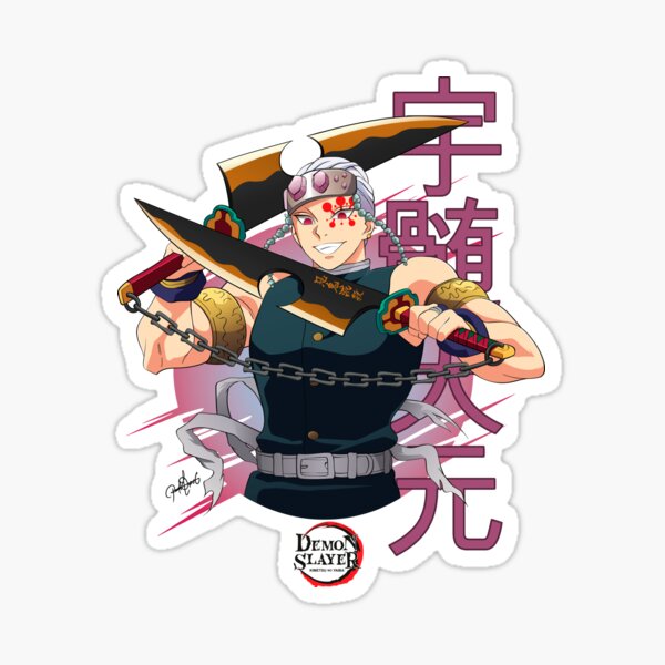 "Tengen Uzui - Demon Slayer" Sticker for Sale by PAULDRAW12 | Redbubble