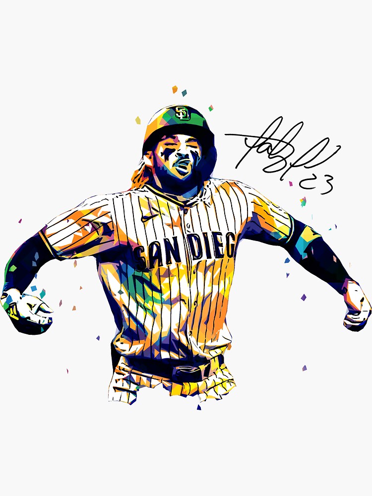 "Fernando Tatis Jr art" Sticker by Rose9004 | Redbubble