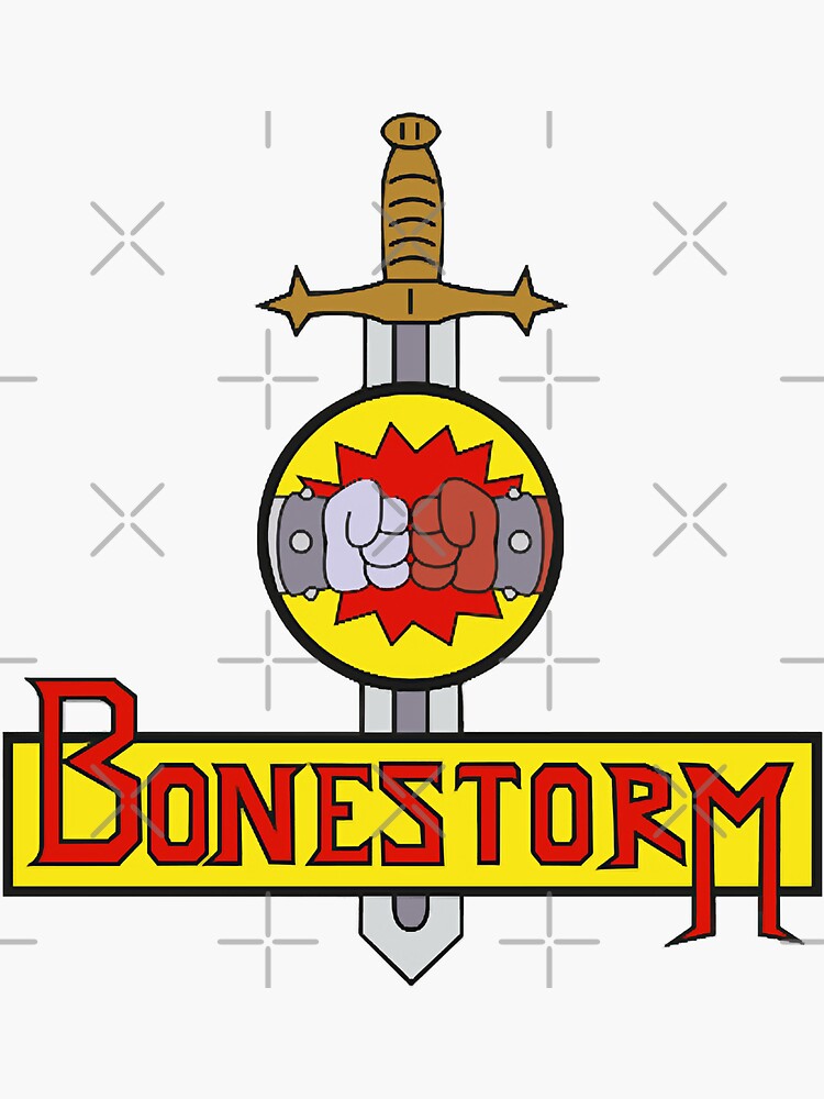 "Men Women Bonestorm Simpsons Game Funny Polo Ralph Wiggum" Sticker for ...