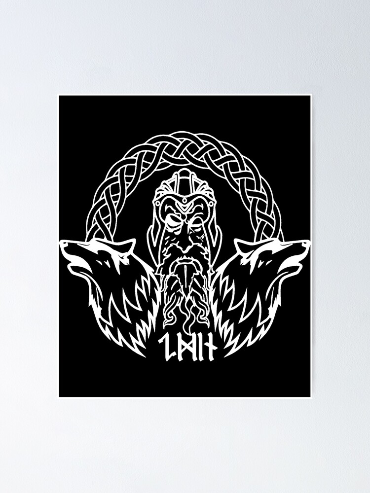 "Odin | Wolves | Geri & Freki | Norse Mythology | Gothic | Viking ...