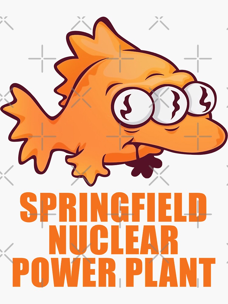"Music Retro Three-Eyed Fish Springfield Nuclear Power Plant Humor ...