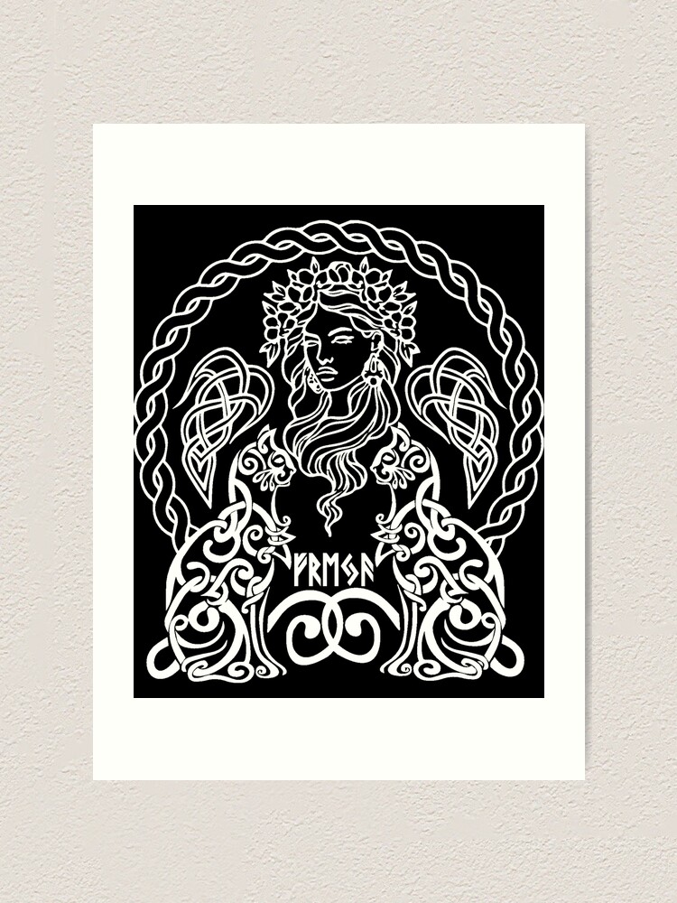 "Freya | Cats | Runes | Norse Mythology | Nordic | Gothic | Viking ...