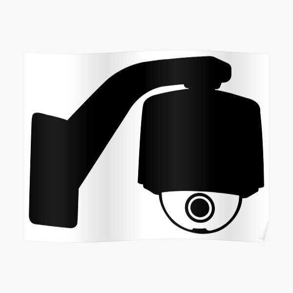Cctv Camera Posters | Redbubble