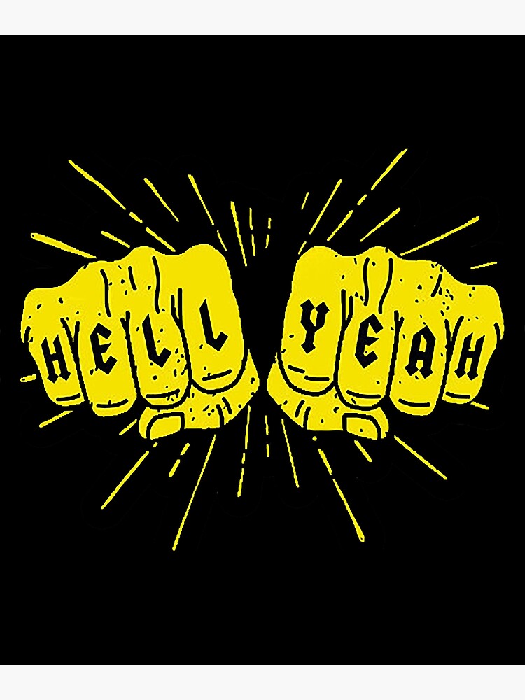 "double punch from hell Relaxed Fit" Poster for Sale by RossJackson95 ...