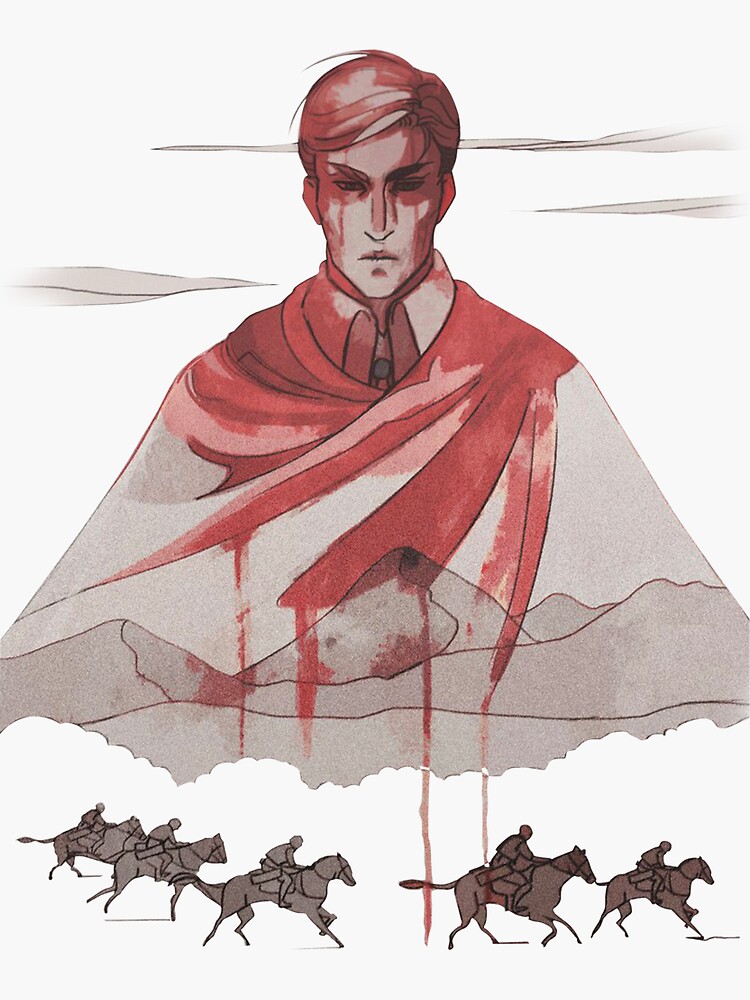 "Erwin Smith Poster" Sticker for Sale by AglerMiles | Redbubble
