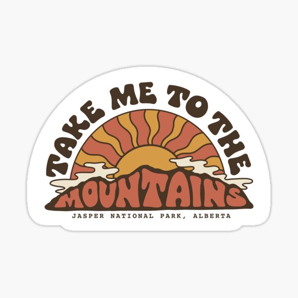 "Jasper National Park" Sticker for Sale by kenzy1243 | Redbubble