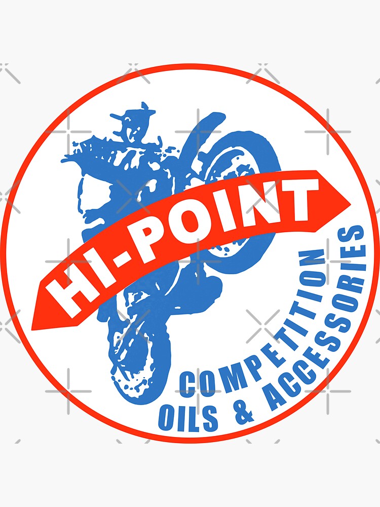 "Hi-Point Shirt" Sticker for Sale by TheScrambler | Redbubble