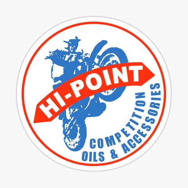 "Hi-Point Shirt" Sticker for Sale by TheScrambler | Redbubble