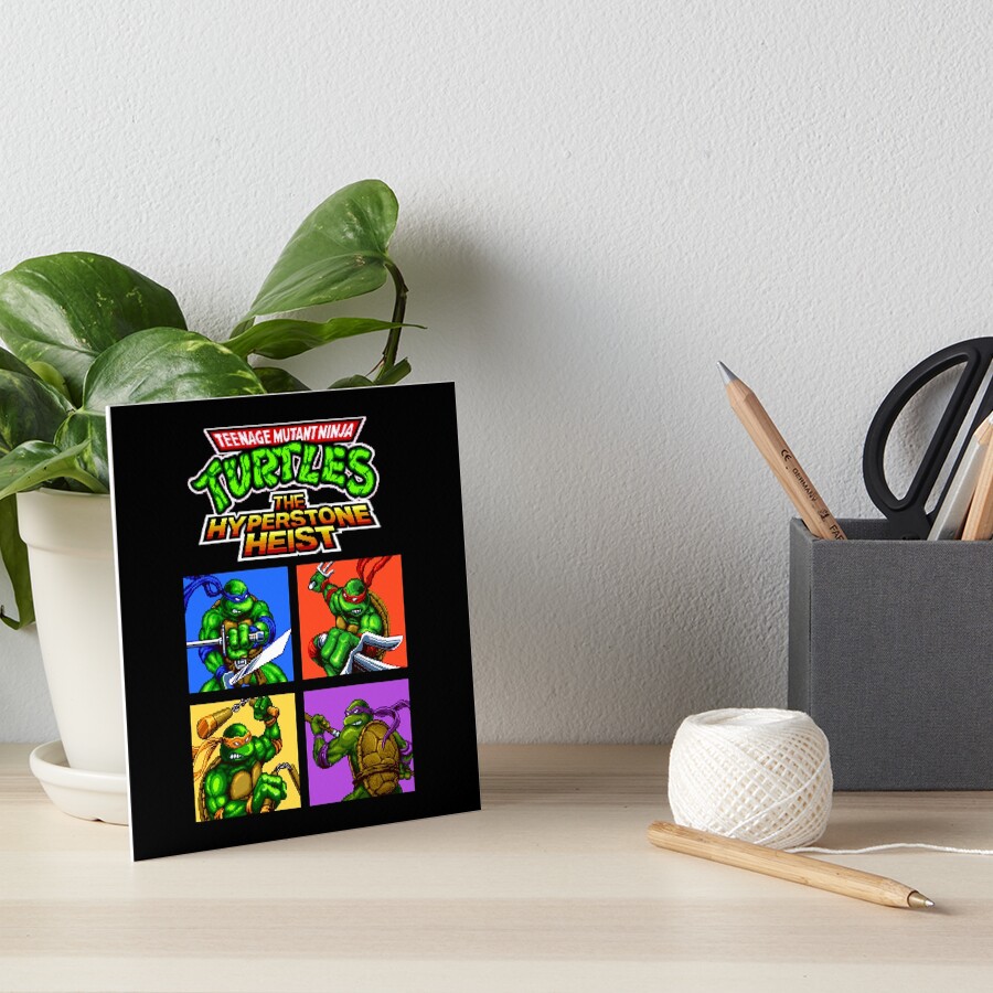 "TMNT Hyperstone Heist" Art Board Print for Sale by Aynienak031 | Redbubble
