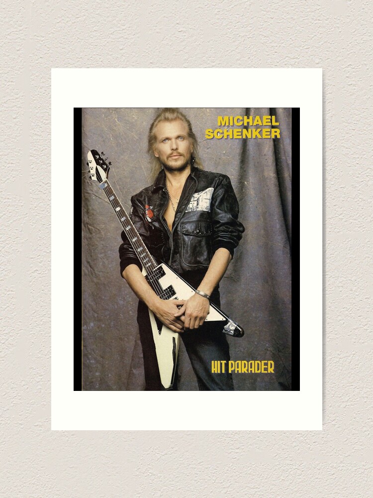 "Michael Schenker" Art Print for Sale by bakkeerjacob123 | Redbubble