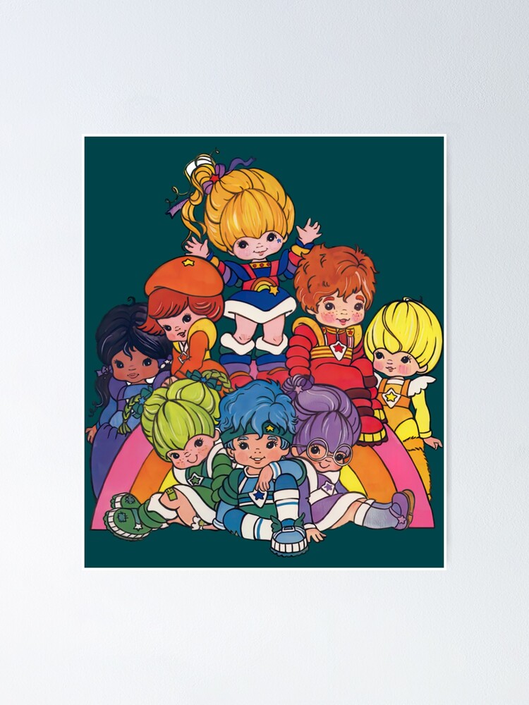 "Rainbow Brite " Poster for Sale by LyaNataShop | Redbubble