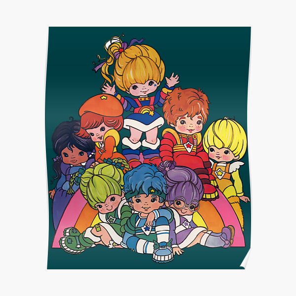 "Rainbow Brite " Poster for Sale by LyaNataShop | Redbubble
