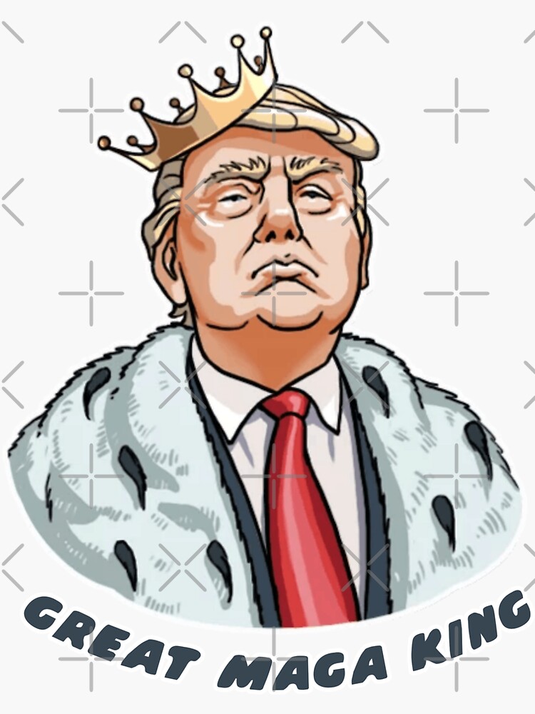 "The Return Of The Great Maga King Ultra maga" Sticker for Sale by ...