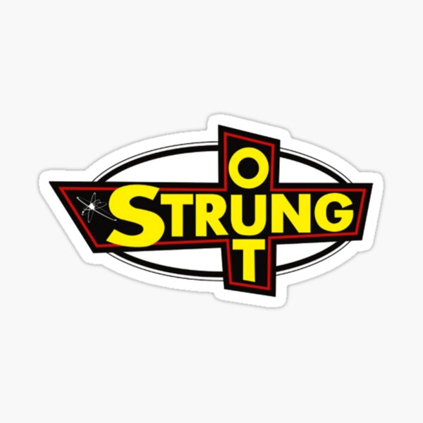 "strung out - trending logo Classic" Sticker for Sale by caoilevydrishp ...