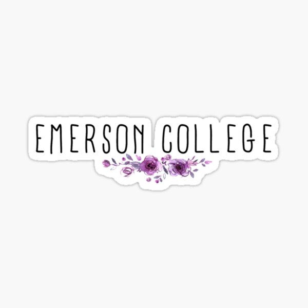 "Emerson College " Sticker for Sale by Lucasarobertini | Redbubble