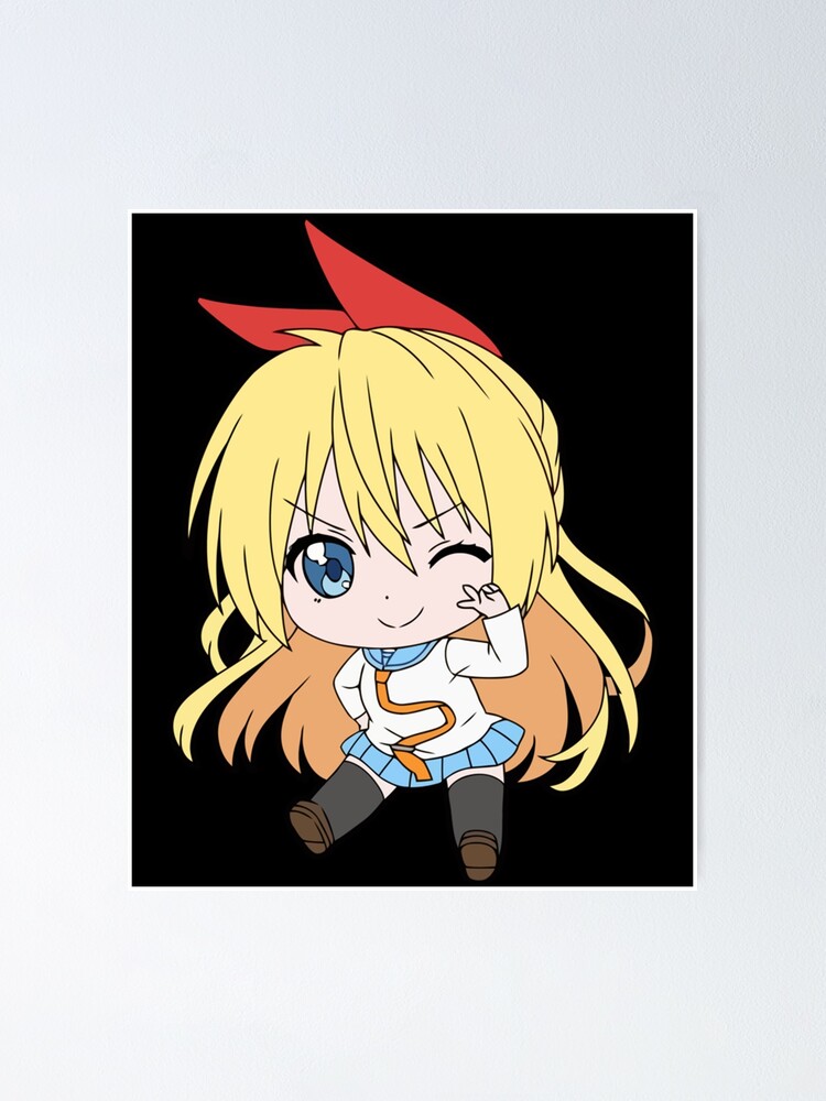 "Chitoge Chibi " Poster for Sale by Maukingyat | Redbubble