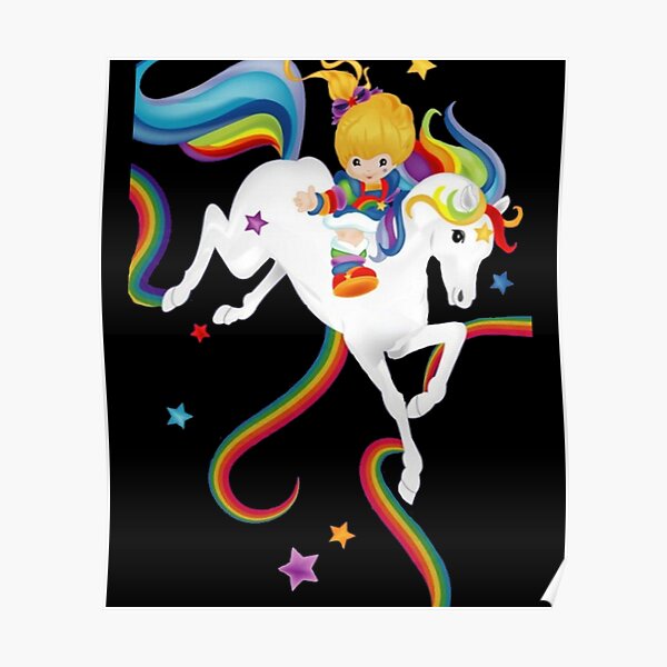 "Rainbow Brite " Poster for Sale by SlimTho | Redbubble
