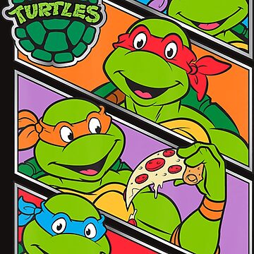 "Ninja Turtles Multiple Panels Classic" Sticker for Sale by suirelvjave ...