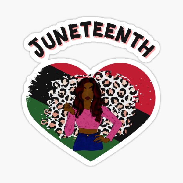 "Juneteenth" Sticker by texanlisa | Redbubble