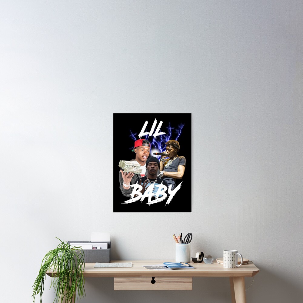 "Lil Baby Rapper Singer Mens" Poster for Sale by SheriUnique | Redbubble