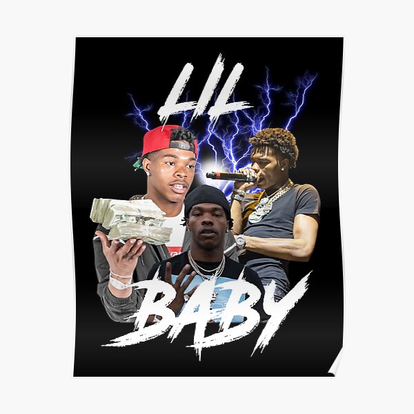 "Lil Baby Rapper Singer Mens" Poster for Sale by SheriUnique | Redbubble