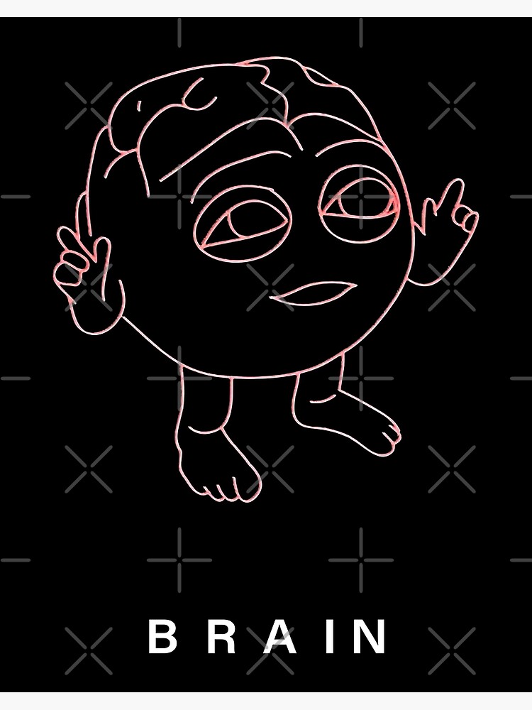 "Lil Dicky Brain" Poster for Sale by SheriUnique | Redbubble