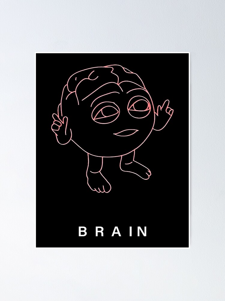 "Lil Dicky Brain" Poster for Sale by SheriUnique | Redbubble