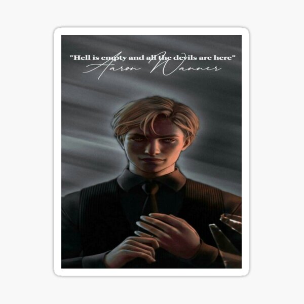 "Aaron warner" Sticker by collinsdrawings | Redbubble