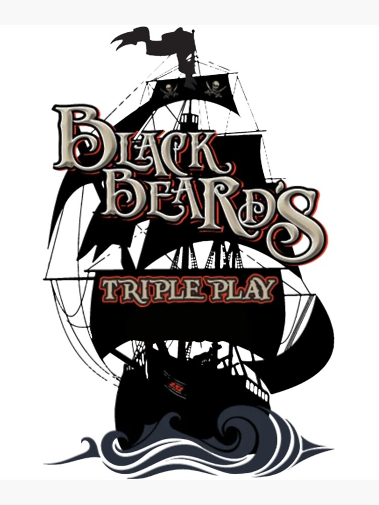 "Blackbeards Bar And Grill " Poster for Sale by aylorenValerien | Redbubble