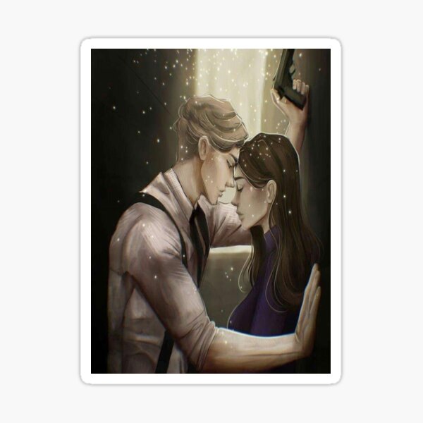 "Aaron warner" Sticker by collinsdrawings | Redbubble