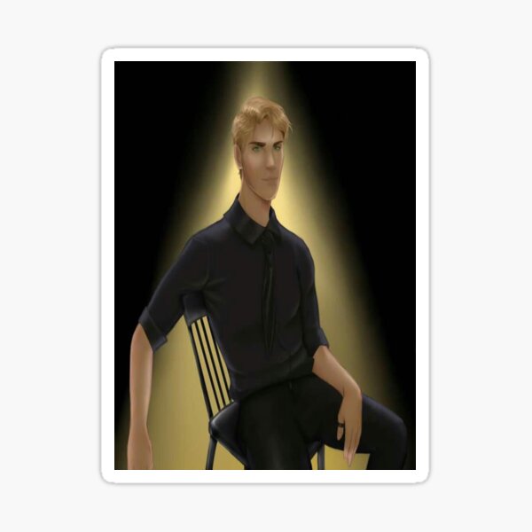 "Aaron warner" Sticker for Sale by collinsdrawings | Redbubble