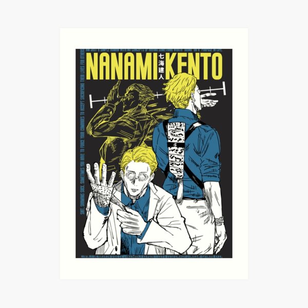 "Nanami Kento Jujutsu kaisen Classic" Art Print for Sale by mcdunnwba ...