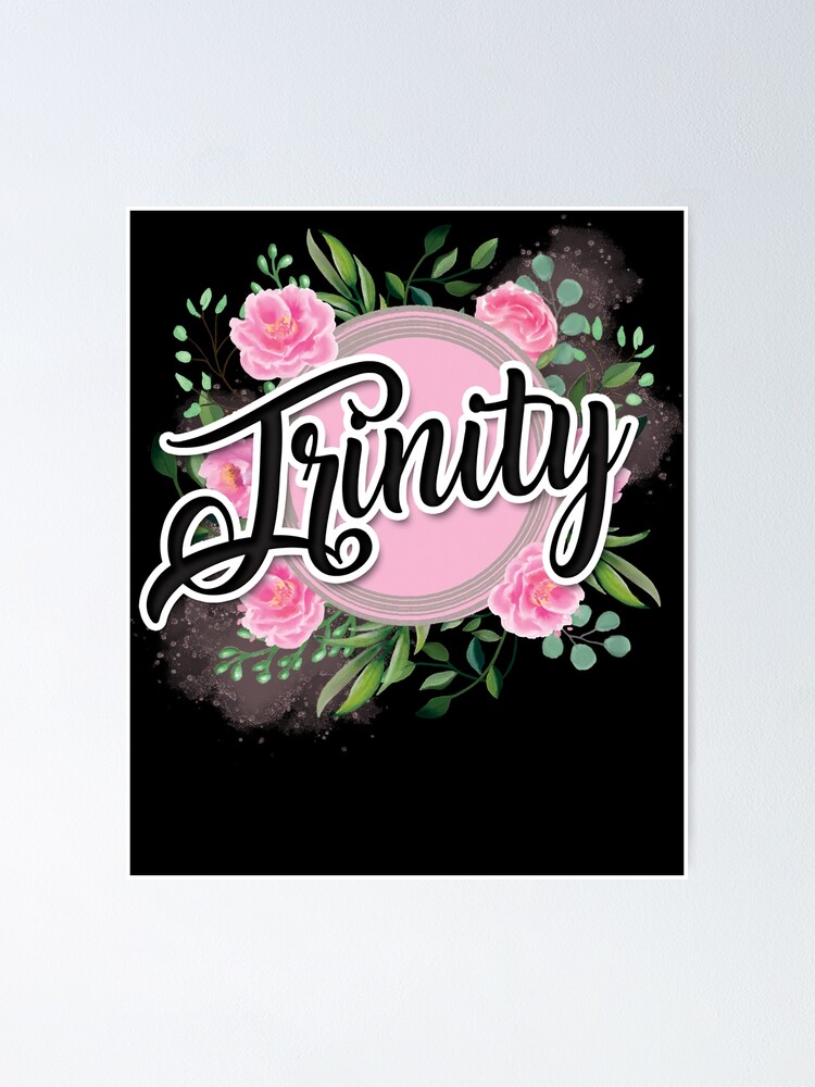 Póster «Póster Trinity Name Regalos divertidos para niños y niñas» de ...