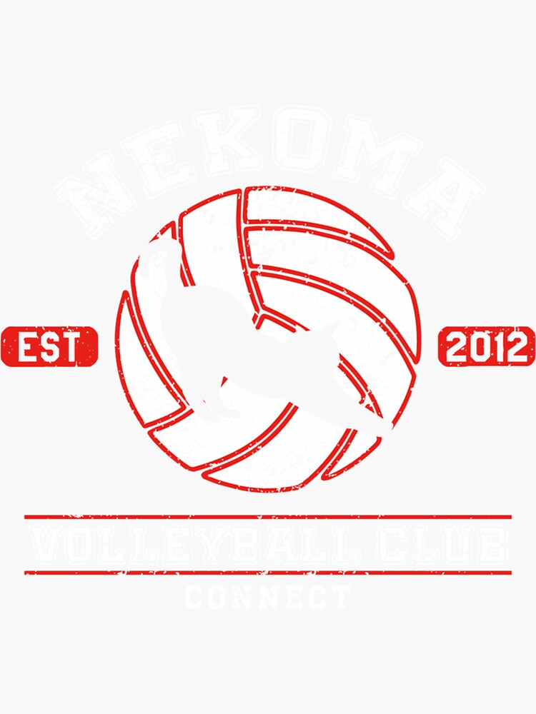"Nekoma Connect High School Volleyball Classic" Sticker for Sale by ...