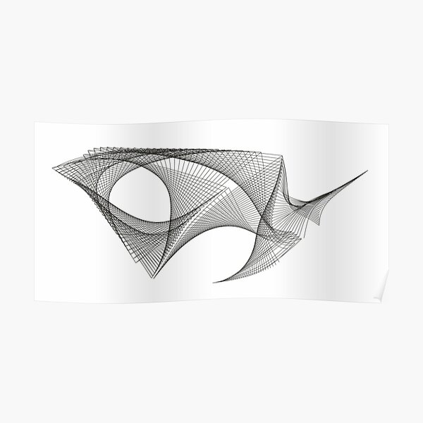 "TWISTED WIND-2022 black on white" Poster for Sale by 3dphill | Redbubble