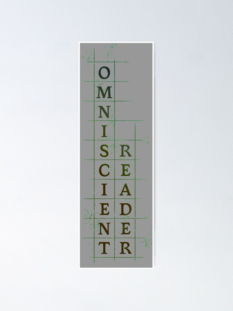 "Omniscient Reader Black" Poster for Sale by AS38 | Redbubble